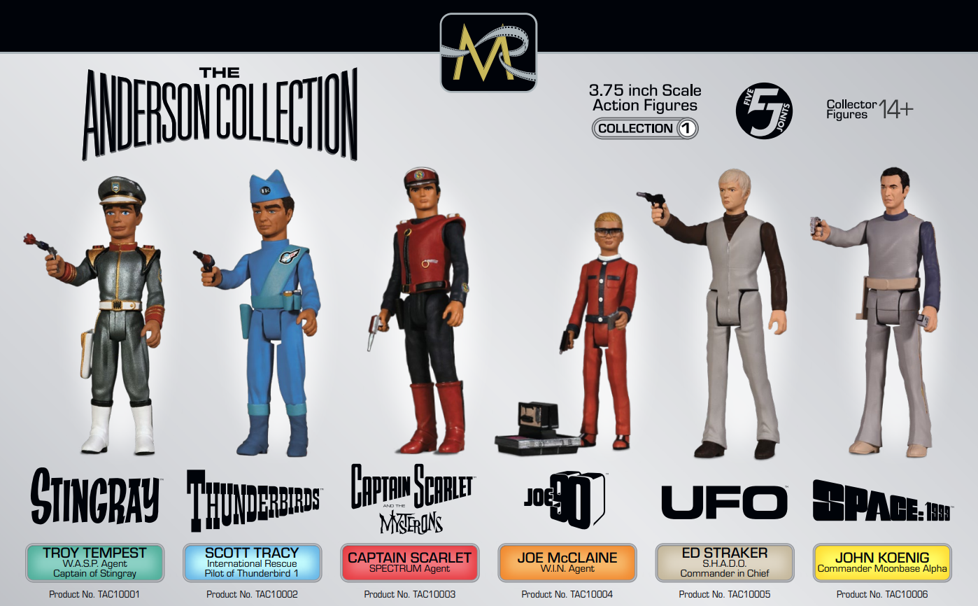 Master Replicas to launch licensed Action Figures from Thunderbirds, S