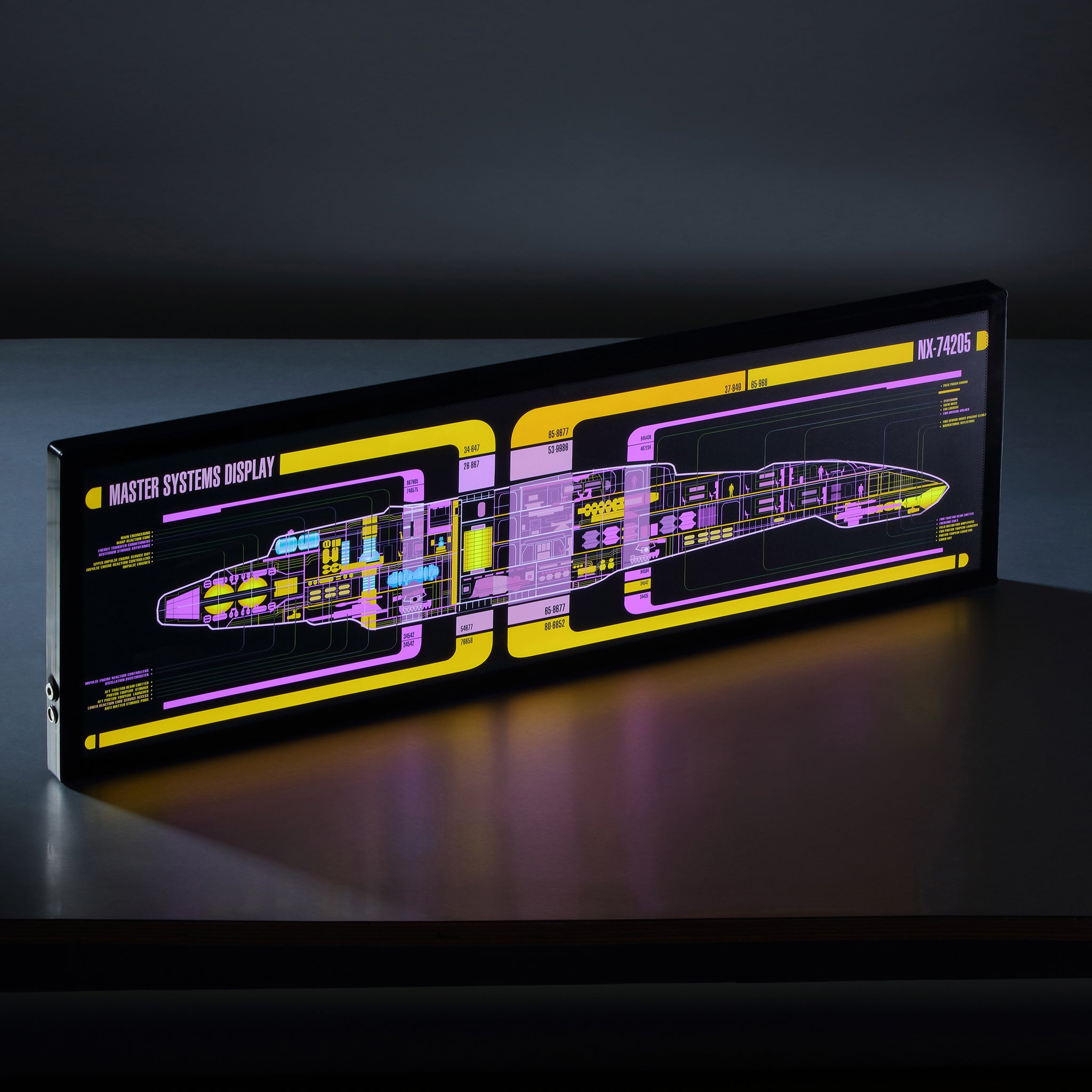 U.S.S. Defiant Light Up MSD– Master Replicas