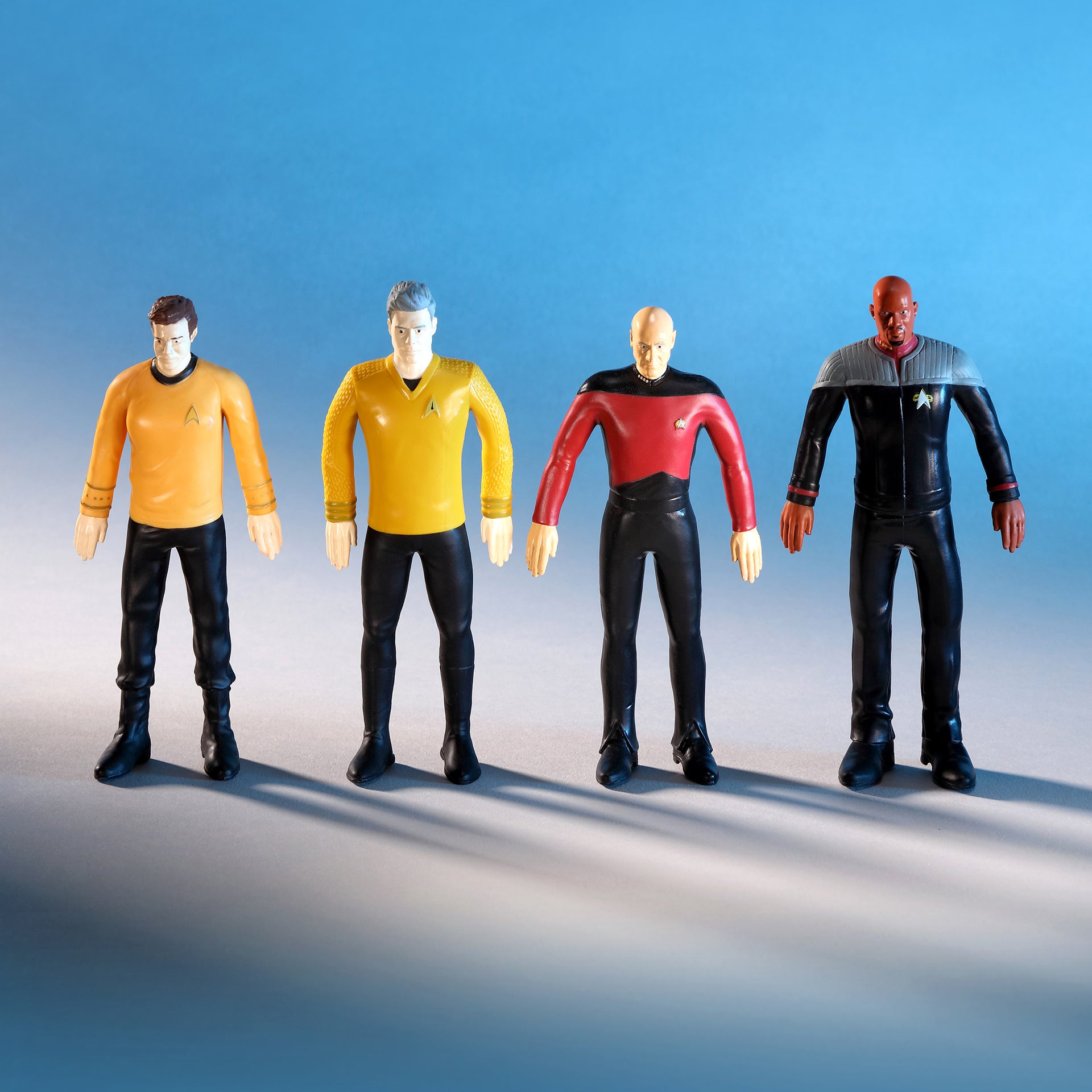 Star Trek FleXfigs Four Captains Box Set– Master Replicas
