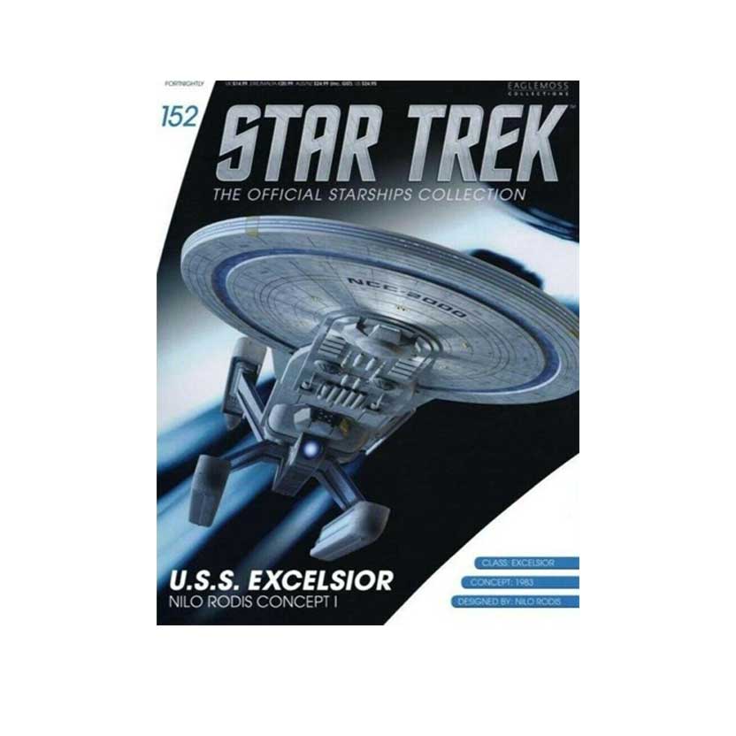 U.S.S. Excelsior Nilo Rodis Concept I Magazine – Master Replicas