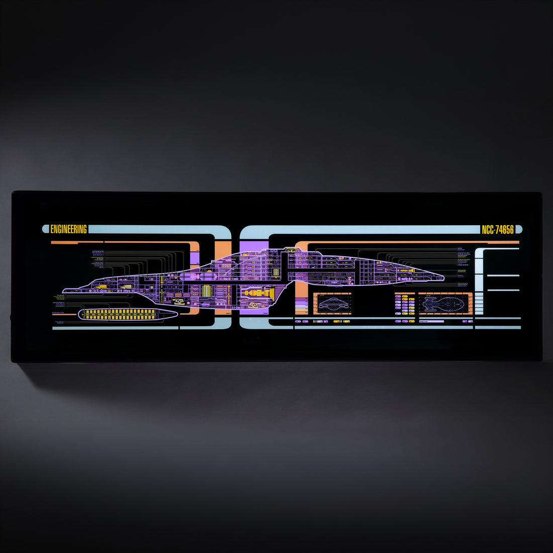Voyager MSD Okudagram Light Up Panel– Master Replicas